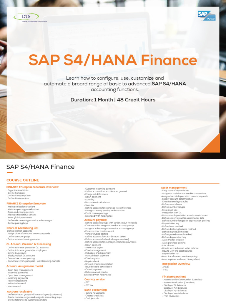 SAP S4HANA Financial (New) | PDF | Depreciation | Payments