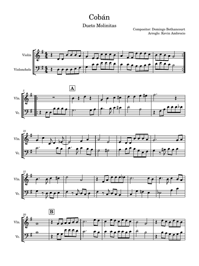 Cobán Dueto | PDF