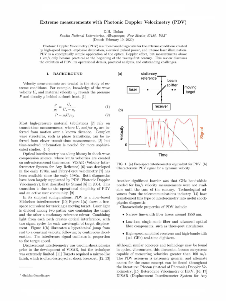 PDV 1639087 | PDF | Interferometry | Optical Fiber