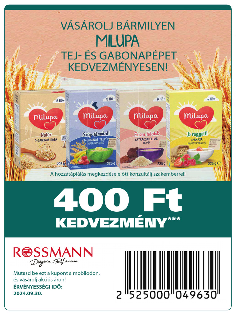 Milupa A4 Kupon | PDF