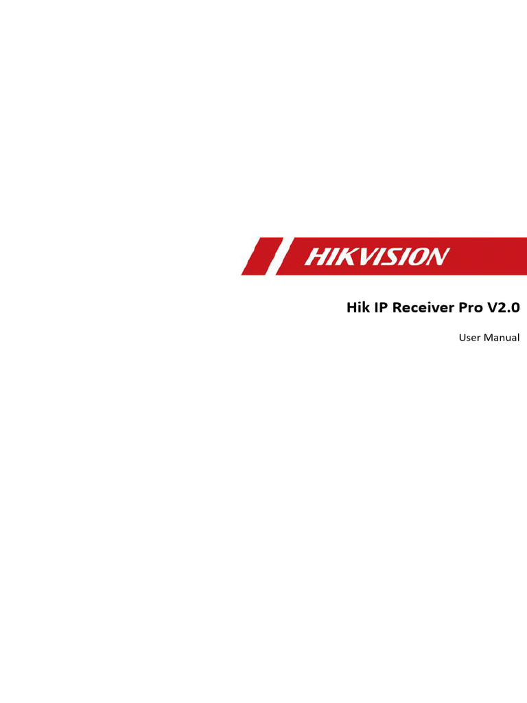 IP Receiver Pro - User Manual - V2.0.0 | PDF | Public Key Certificate ...