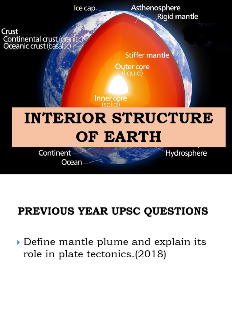 03 Interior Structure of Earth | PDF | Crust (Geology) | Earth