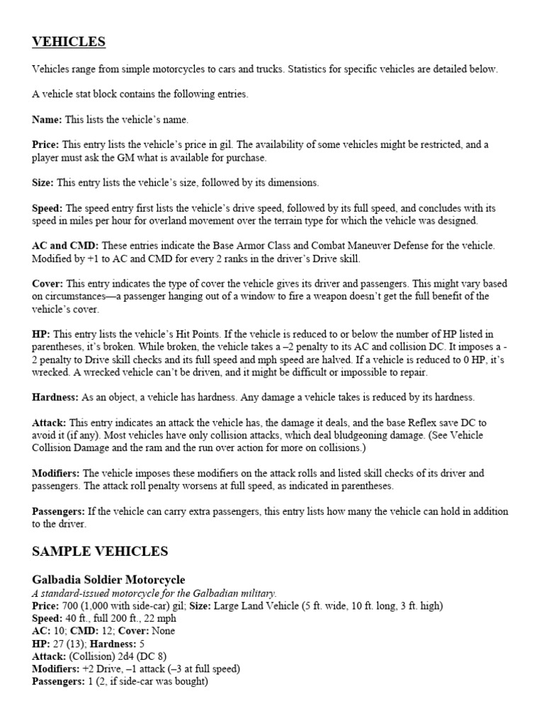 Vehicles | PDF | Vehicles | Transport