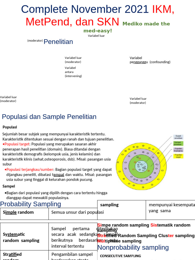 Coretan IKM-SKN | PDF