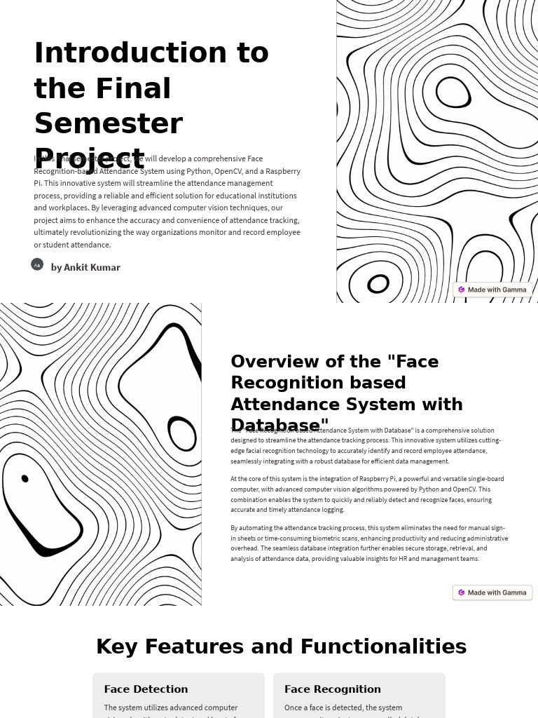 Introduction To The Final Semester Project | PDF | Databases | Computer ...