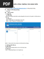 4. Hướng dẫn ĐKH trên CSV - HDSD-CTTSV - v1.2 | PDF