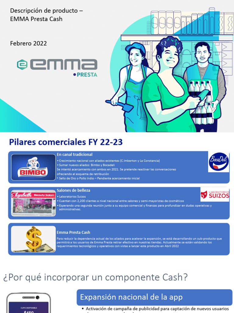 Emma Presta Cash - Modelo V1 | PDF | Business | Economias