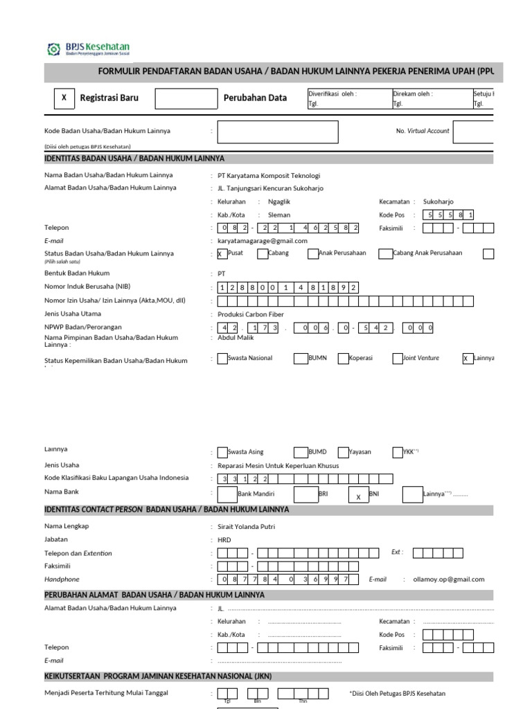 Form Izin Karyawan | PDF