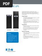 Eaton 93t Ups Datasheet | PDF | Alternating Current | Electricity
