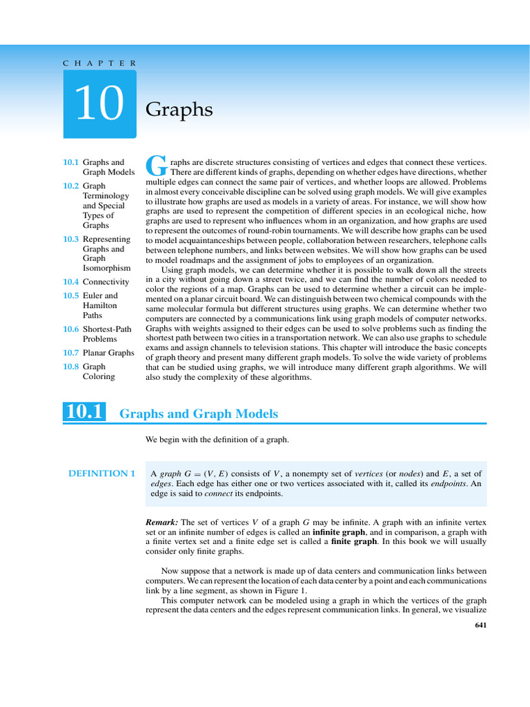 Graphs | PDF