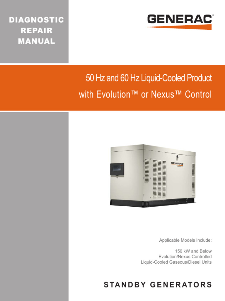 Generac Nexus Controller Diagnostic Manual | PDF | Diesel Engine ...