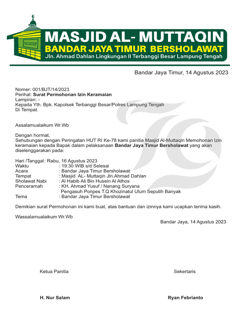 Denah Lokasi Parkir | PDF