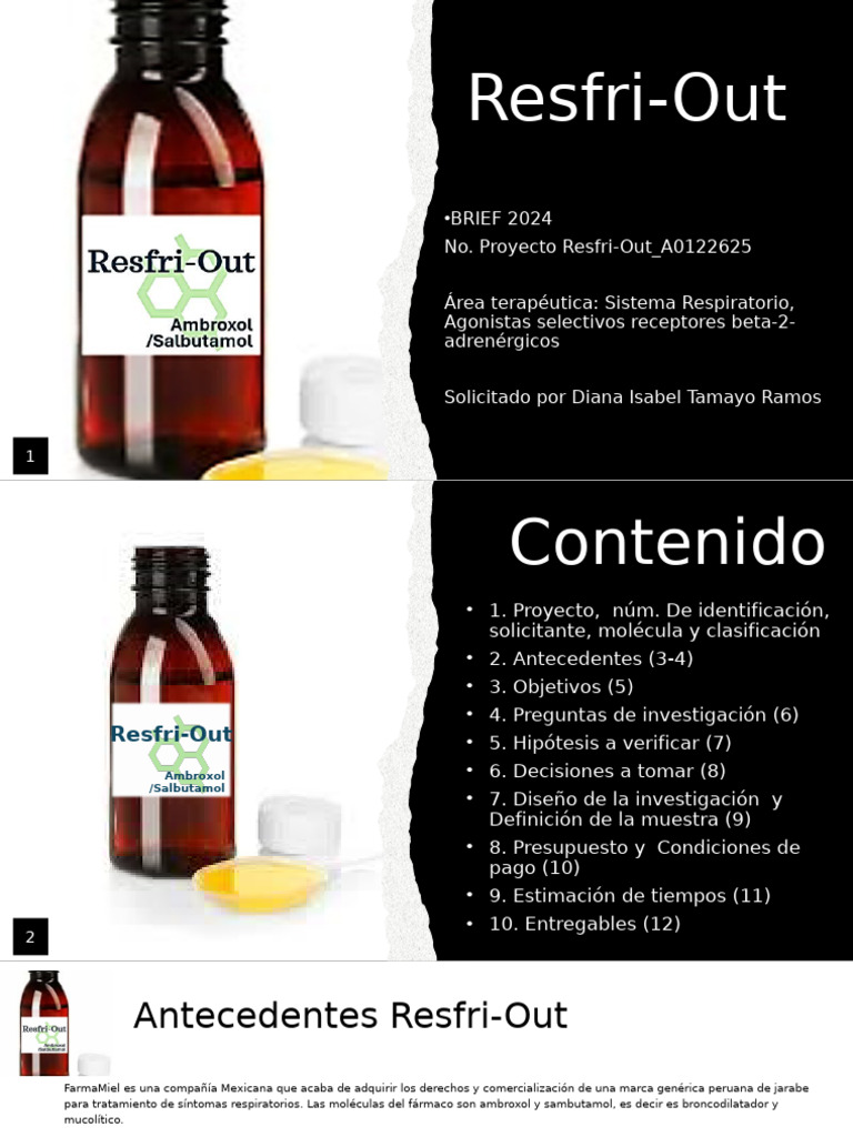 Estrategia de Lanzamiento Resfri-Out 2024 | PDF | Farmacia | Marca