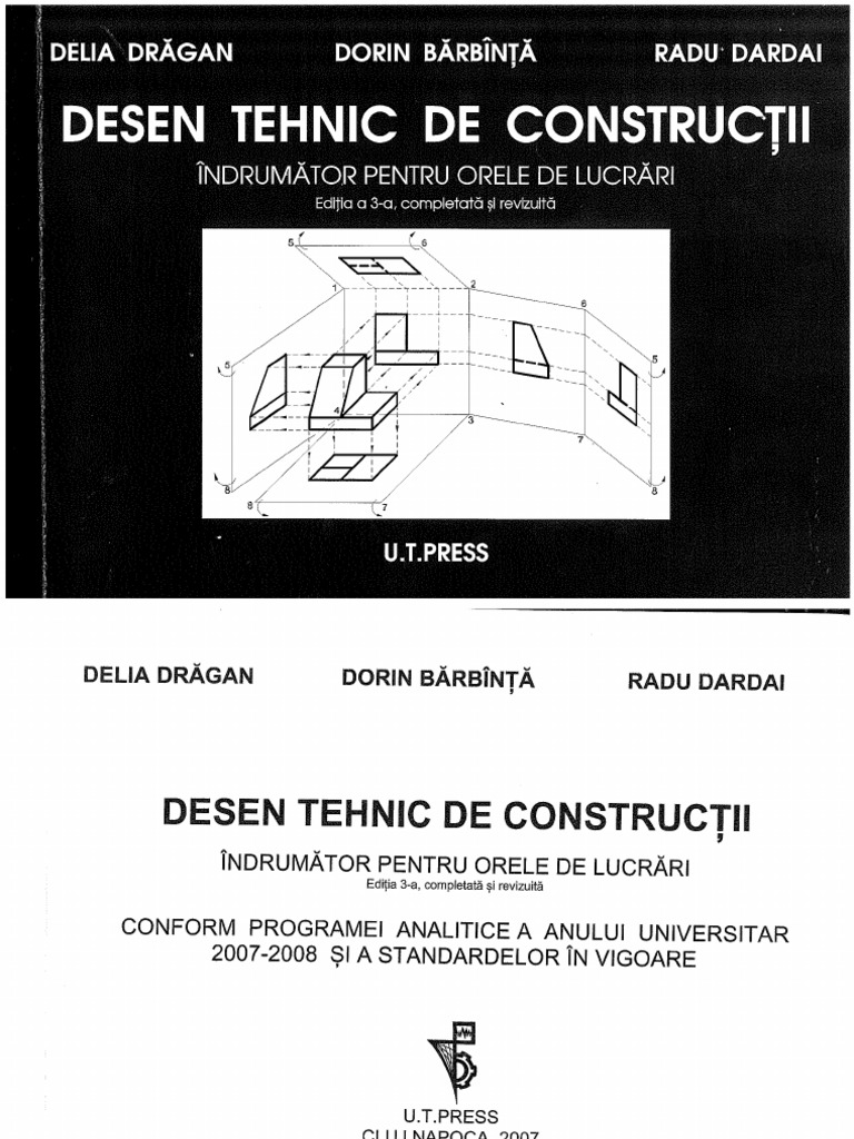 Desen Tehnic de Constructii Delia Dragan | PDF