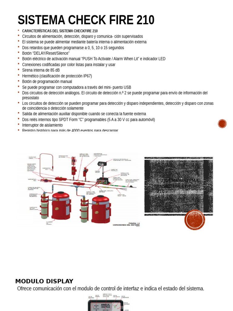 Sistema Check Fire 210 | PDF