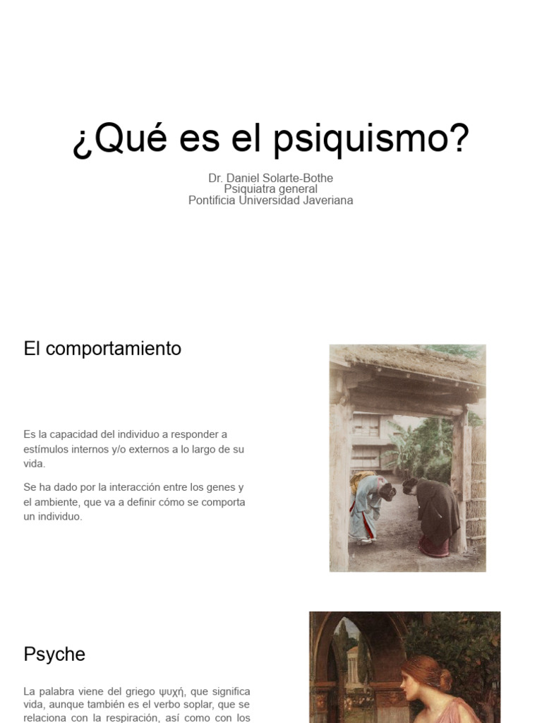 ¿Qué Es El Psiquismo - Siquiatría Canónica | PDF | Carné de identidad ...