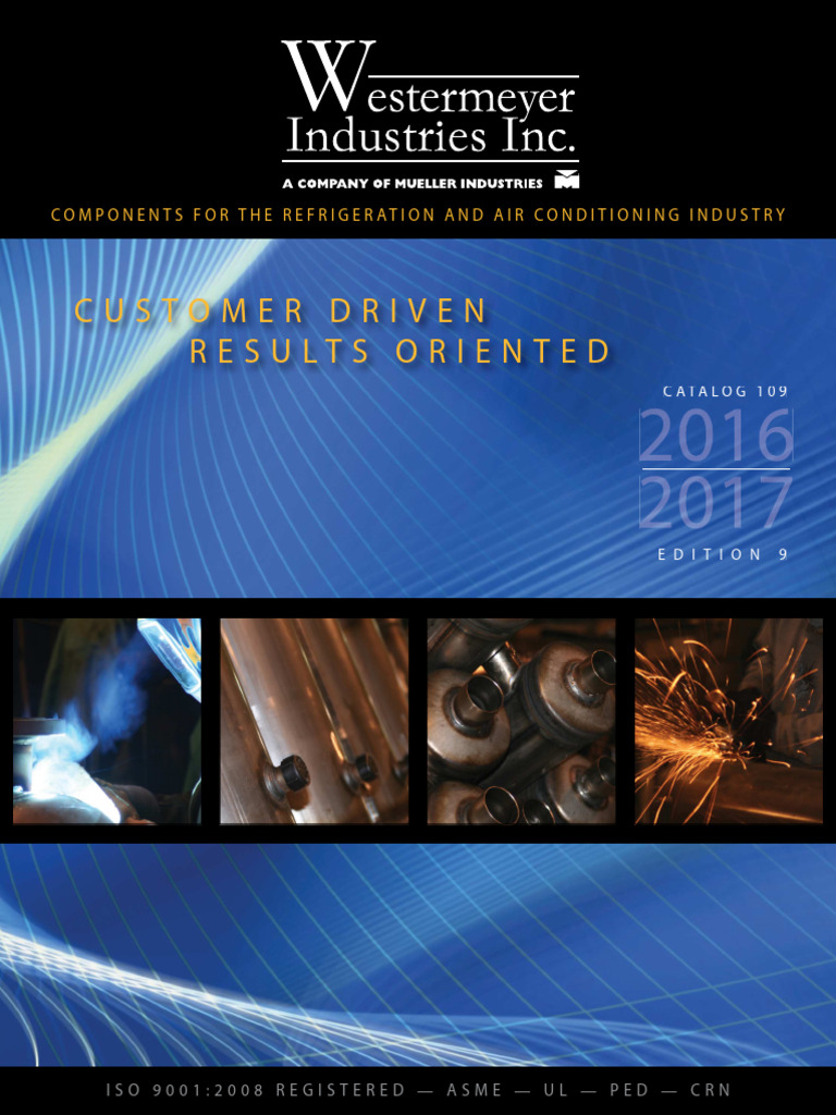 Westermeyer Industries Catalog | PDF | Mechanical Engineering | Gases