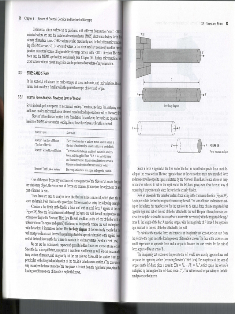 Foundations of MEMS, Liu, Chang | PDF | Deformation (Engineering) | Stress (Mechanics)