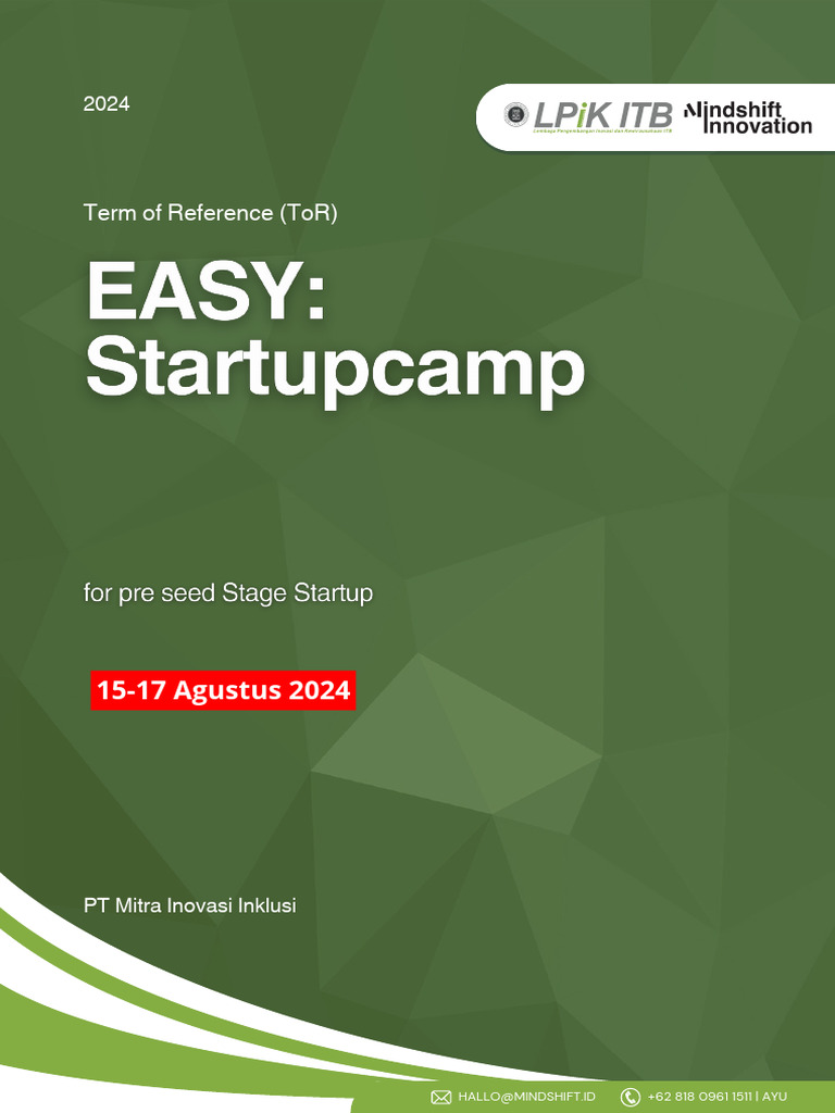 Technical Detail Easy Startupcamp | PDF