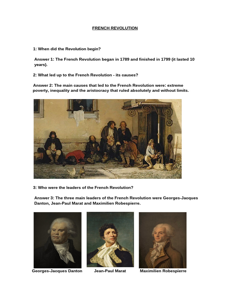 Lara's French Revolution | PDF | French Revolution | Government