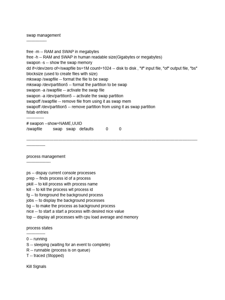 Every Linux Administrative Command at One Place | PDF | File Transfer ...