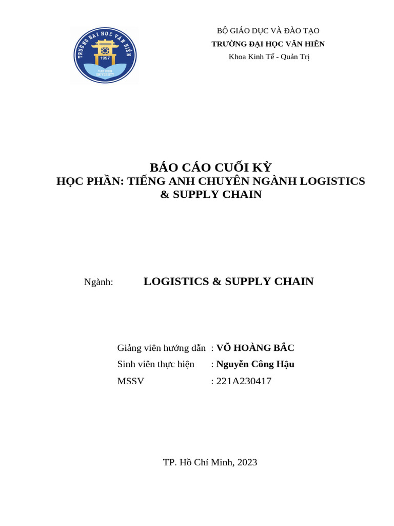 English Logistics | PDF | Recruitment | Logistics