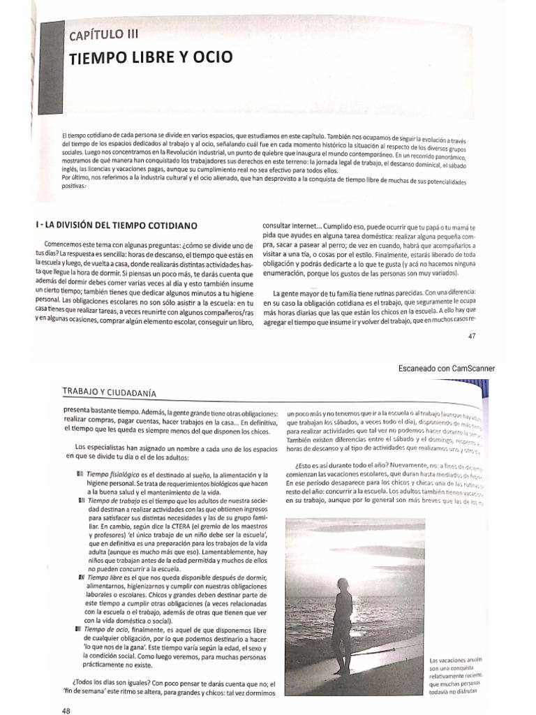 Tiempo Libre y Ocio | PDF