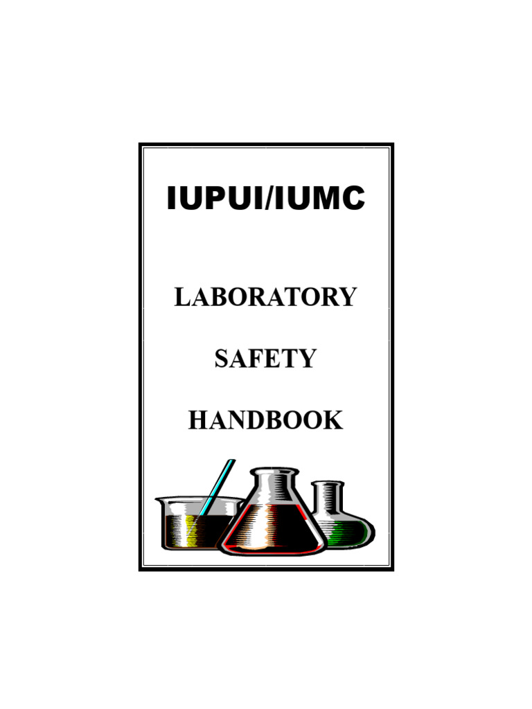 IUPUI Laboratory Safety Handbook | PDF | Laboratories | Personal ...