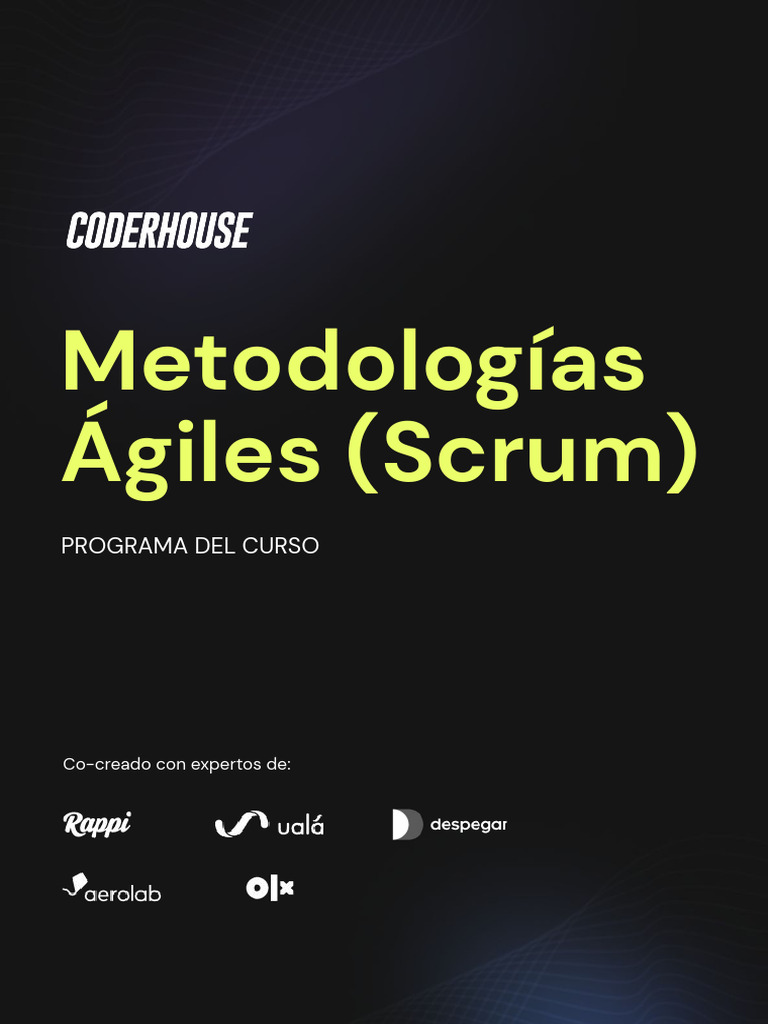 Scrum - Metodologías Ágiles | PDF | Scrum (desarrollo de software)