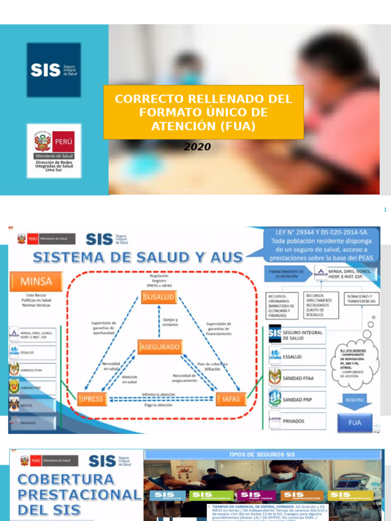 1 Correcto Llenado de Fua | PDF | Cuidado de la salud | Medicina
