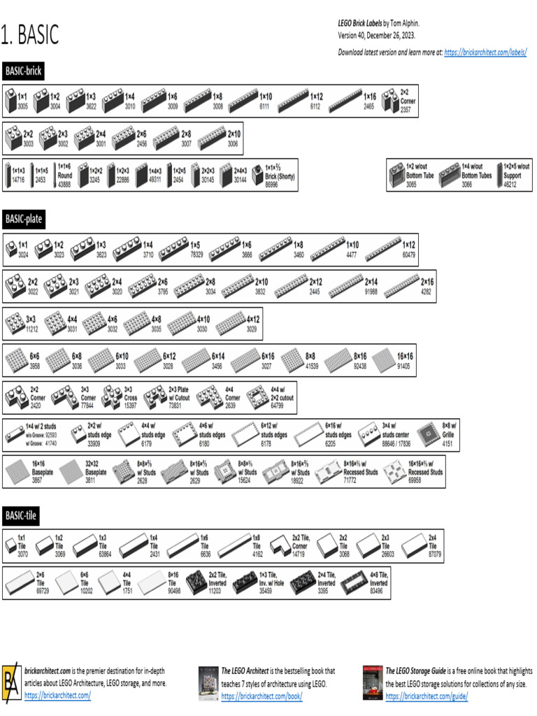 Lego Brick Labels-Contact Sheet | PDF
