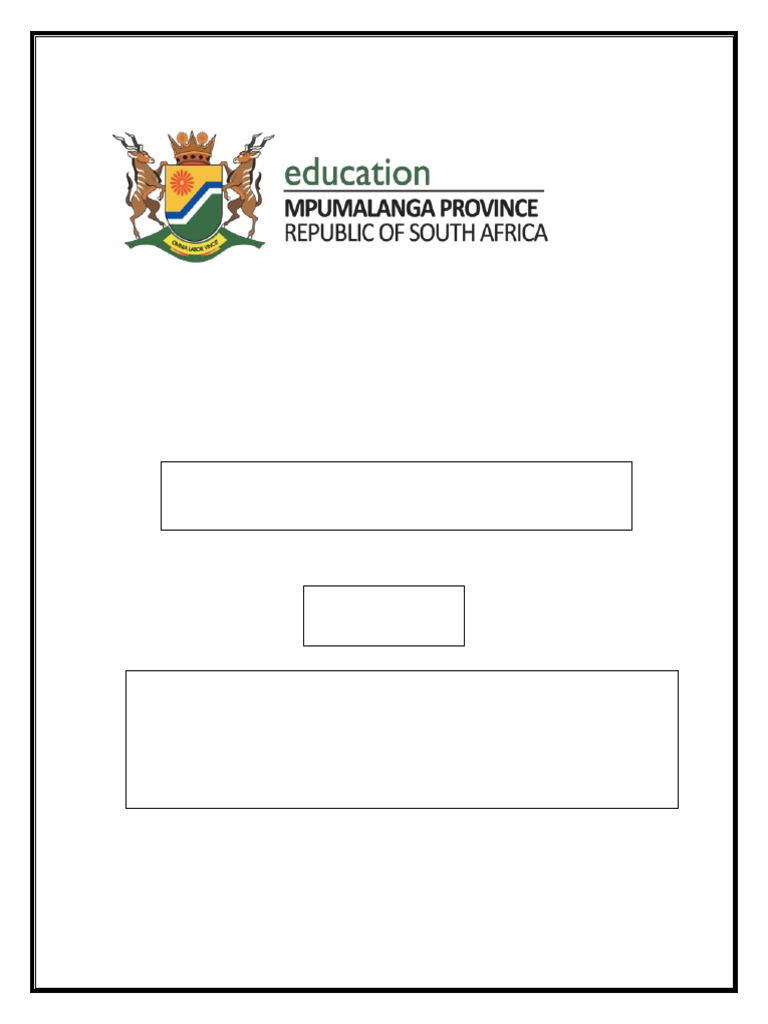 Mathematics Grade 12 P1 August 2024 Pre Trial QP | PDF | Sequence | Numbers