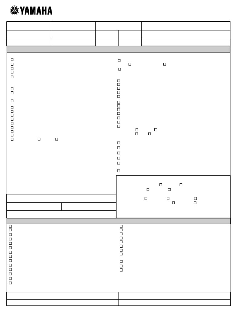 Pre Delivery Checklist | PDF | Manufactured Goods | Engines