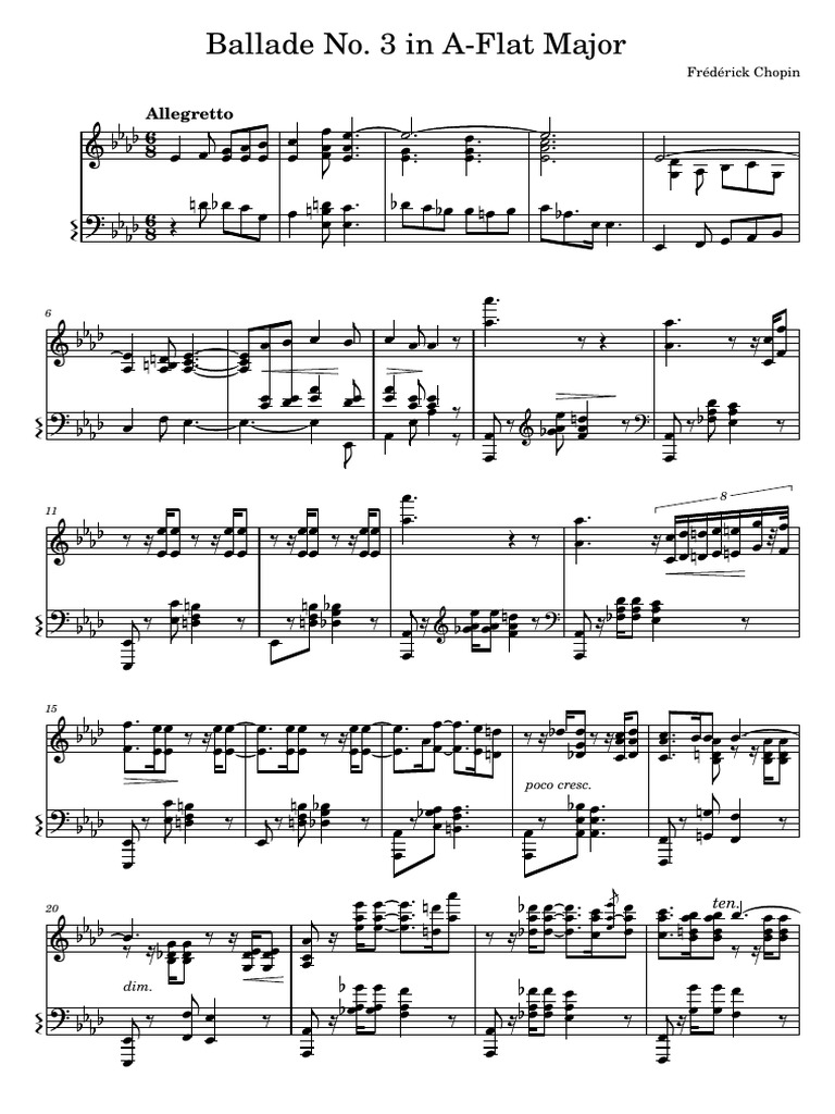 Balada | PDF | Musical Compositions | Compositions