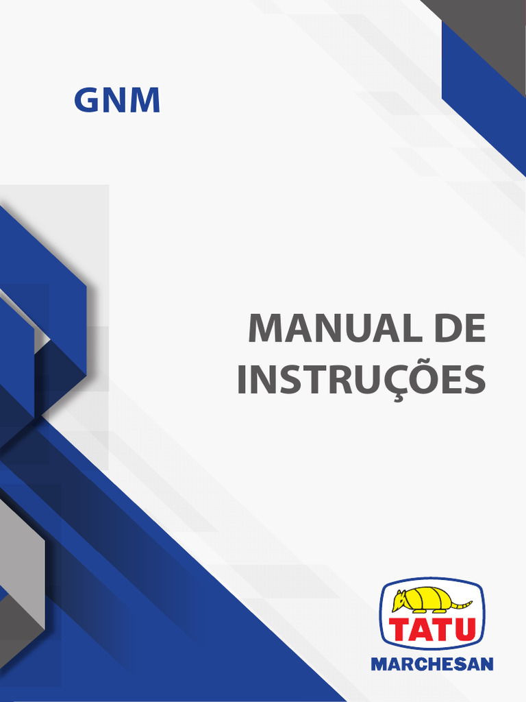 Manual de Instruções GNM Tatu | PDF | Tráfego | Pneu