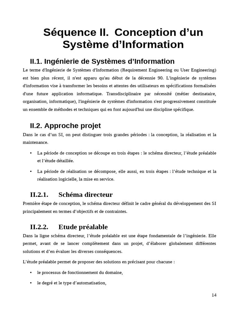 Meo Infa Seq2 Merise | PDF | Informatique | Ingénierie des systèmes