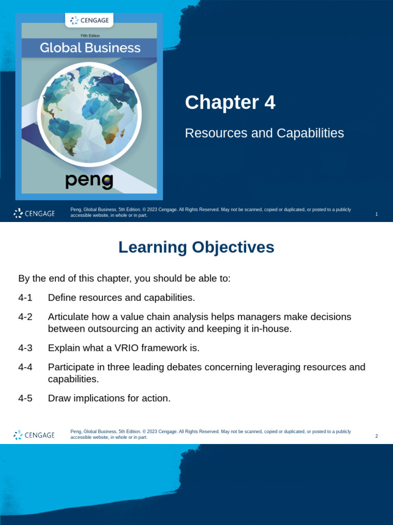 Peng GB 5e PPT CH04 Final | PDF | Business | Economies