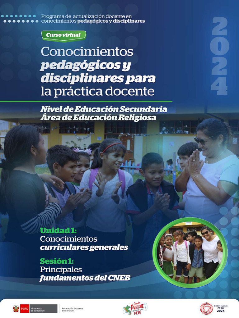 U1S1 Religion | PDF | Aprendizaje | Plan de estudios