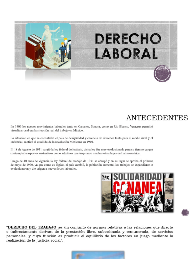 Derecho Laboral | PDF | Derecho laboral | Justicia