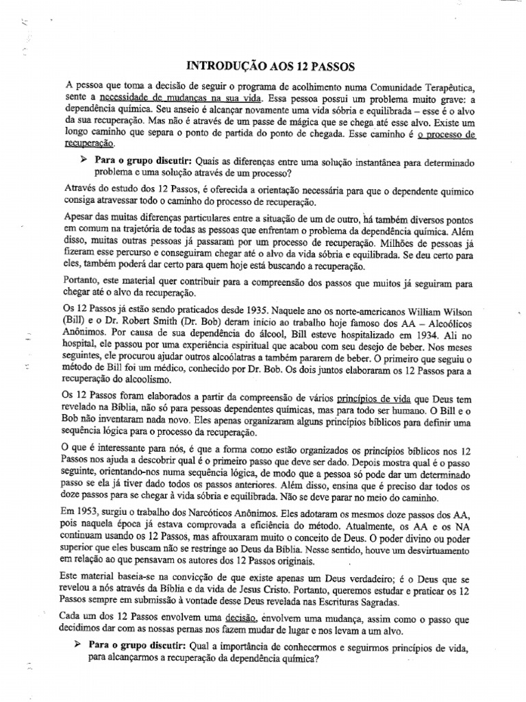 12 Passos | PDF