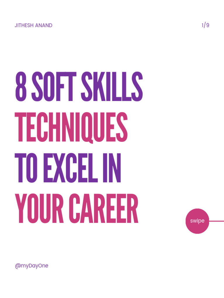 8 Soft Skill Techniques | PDF | Psychological Resilience | Decision Making
