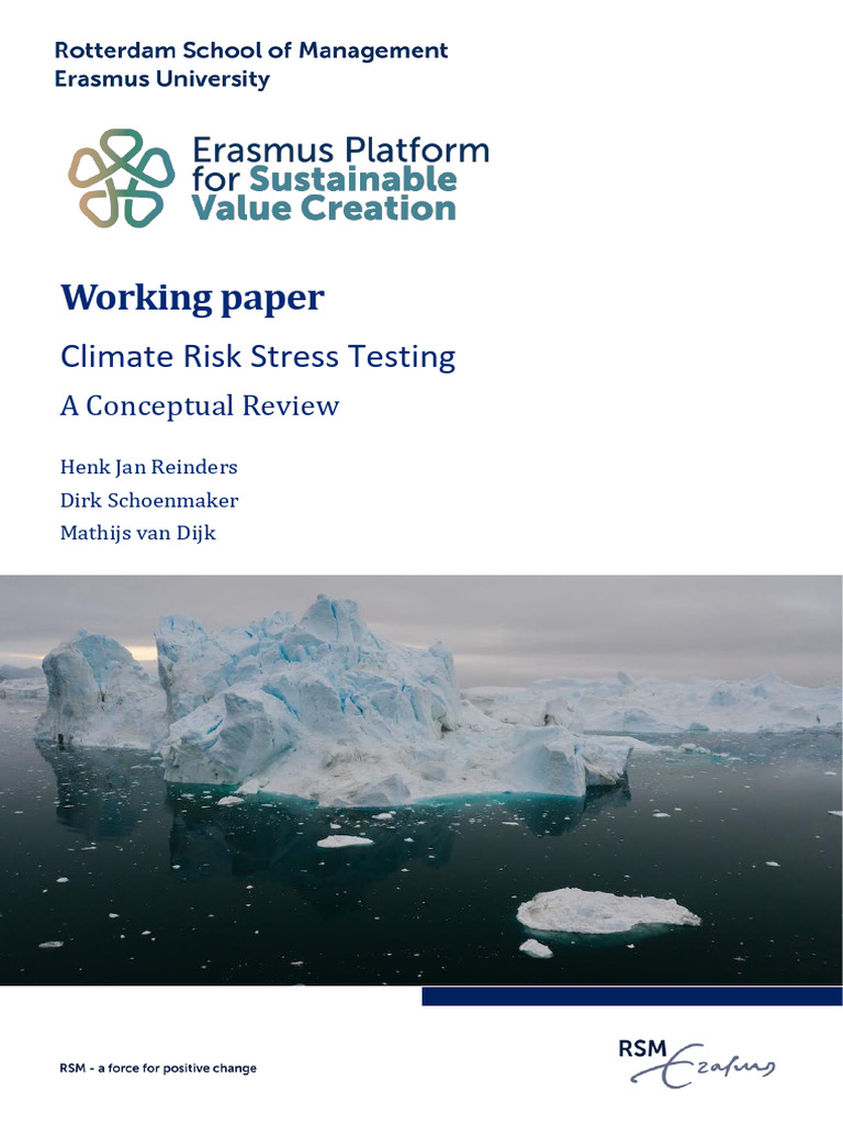 Theory Review - of - Climate - Risk - Stress - Testing | PDF | Option ...