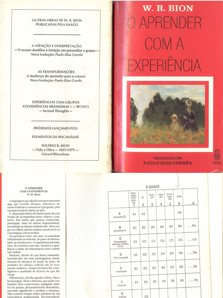 BION, W.R. - O Aprender Com A Experiência | PDF