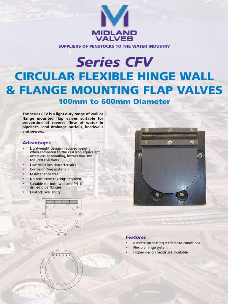 Circular Flap Valves | PDF | Valve | Pipe (Fluid Conveyance)