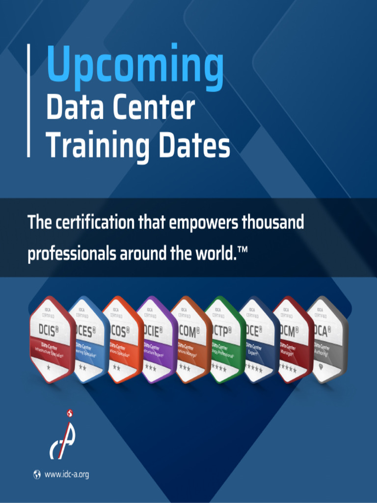 Upcoming Data Center Trainning | PDF