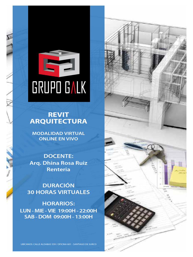 g19 Brochure - Revit Arquitectura | PDF | Autodesk Revit | Diseño