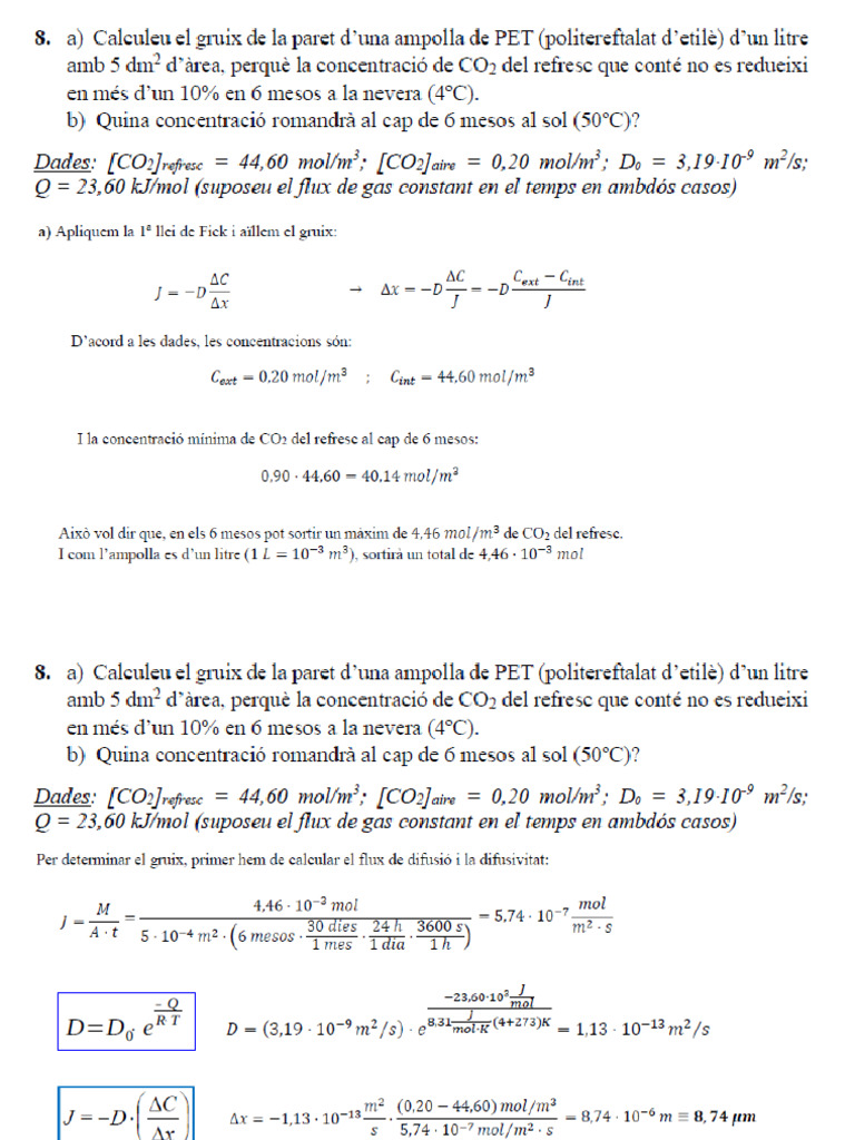 Problemas - Preparacion - Ex - Final (HACERLOS ESTO LO HA HECHO UN PROFE) | PDF | Deformación ...