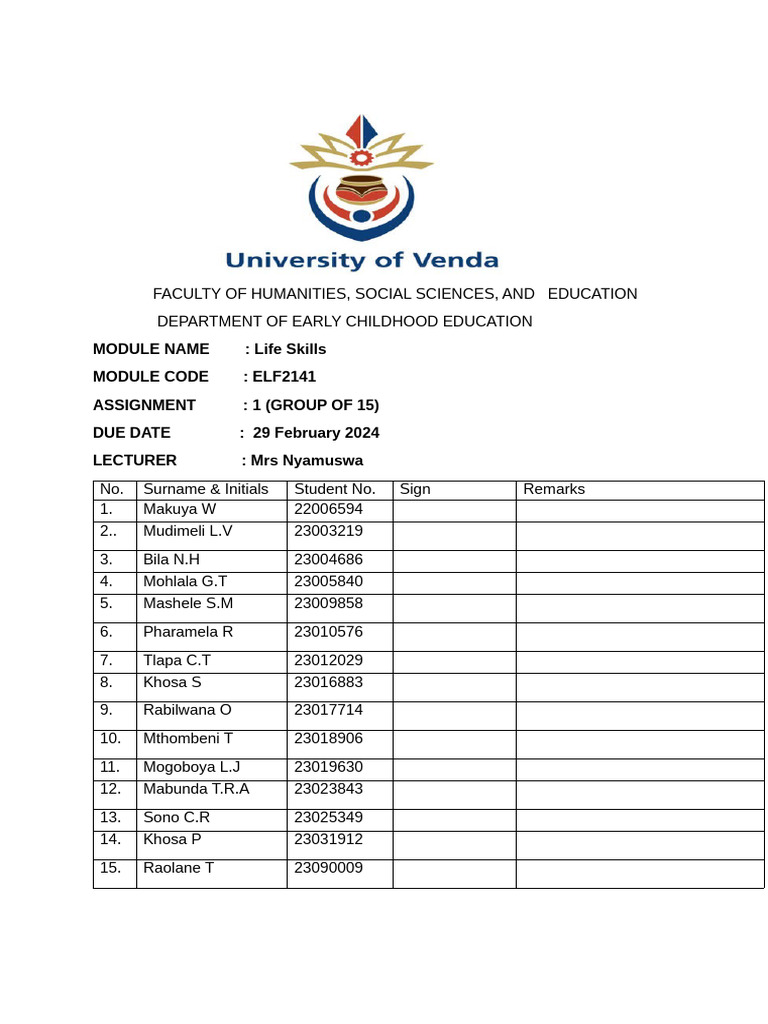 Elf Section A | PDF | Learning | Teachers