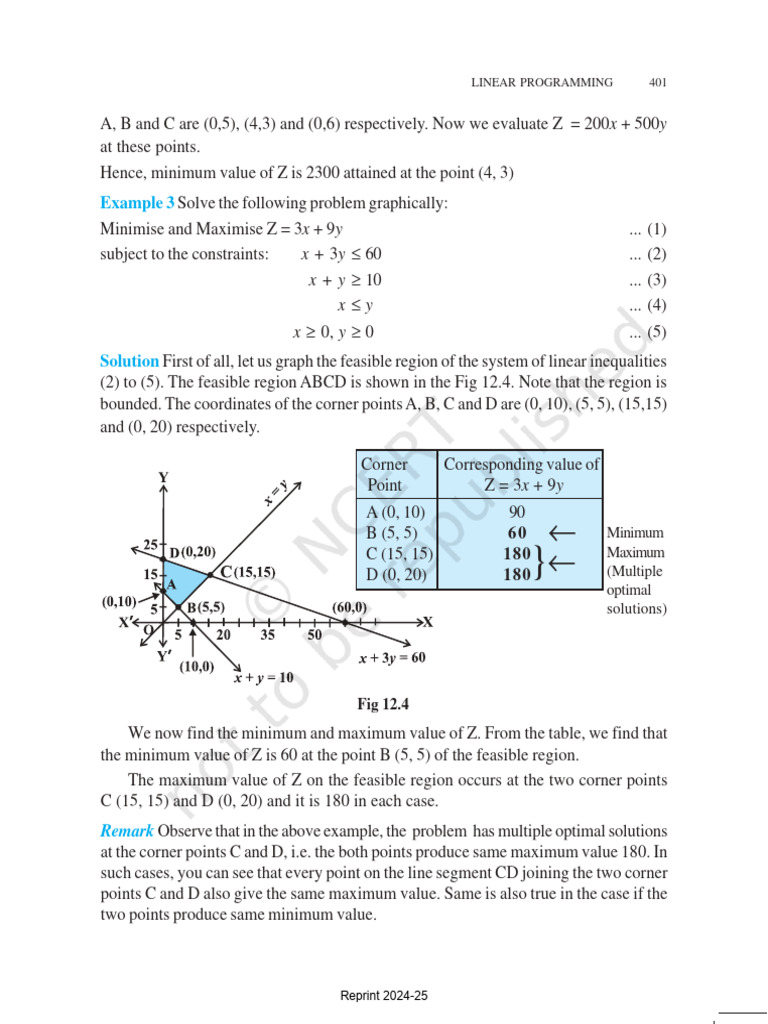 Lemh 206 | PDF | Mathematical Optimization | Linear Programming