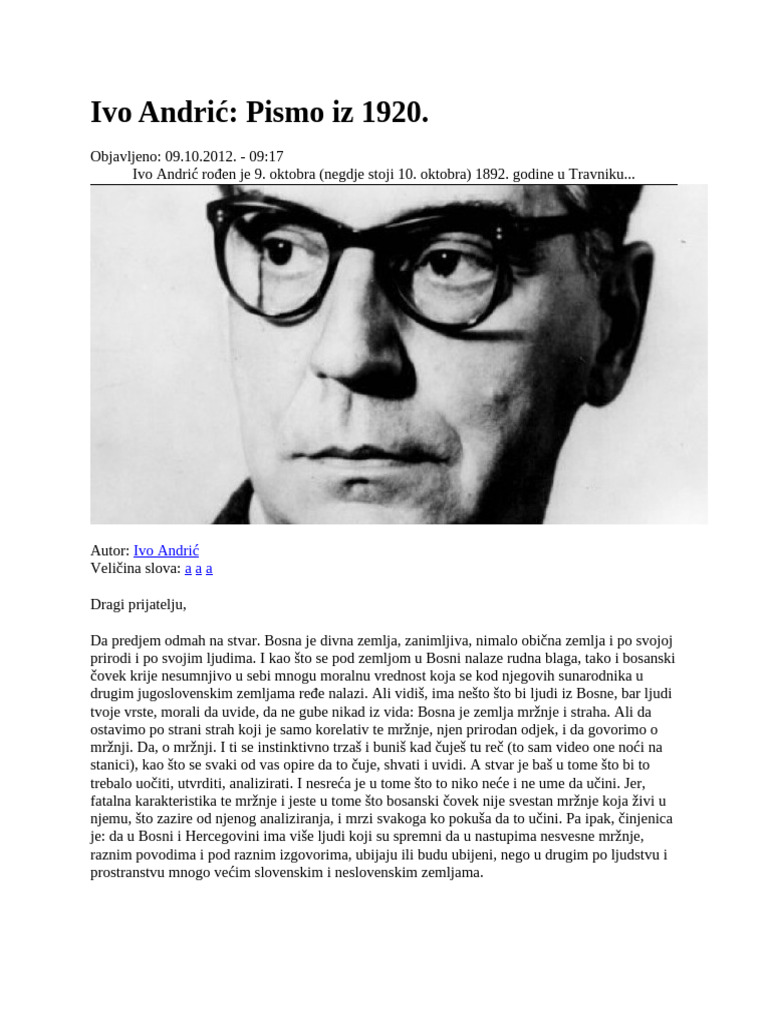Ivo Andrić | PDF
